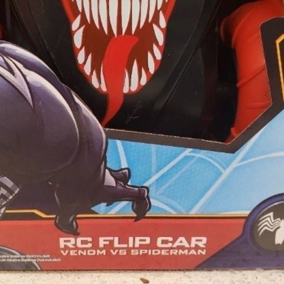 Marvel | Toys | Spiderman Rc Flip Car With Spiderman And Venom ...